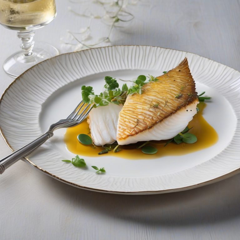 Turbot Recipe: Pan-Seared Perfection with Lemon Butter - Drool Recipes