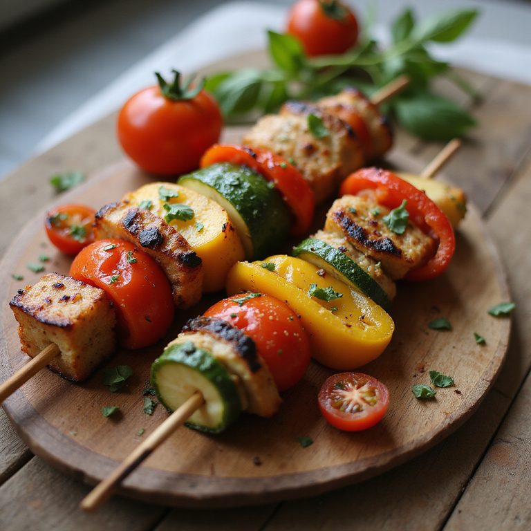 Vegetable Skewers Recipe: Colorful Grilling Perfection - Drool Recipes
