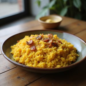 Yellow Mediterranean Rice Recipe: Vibrant Flavor in 20 Minutes - Drool ...