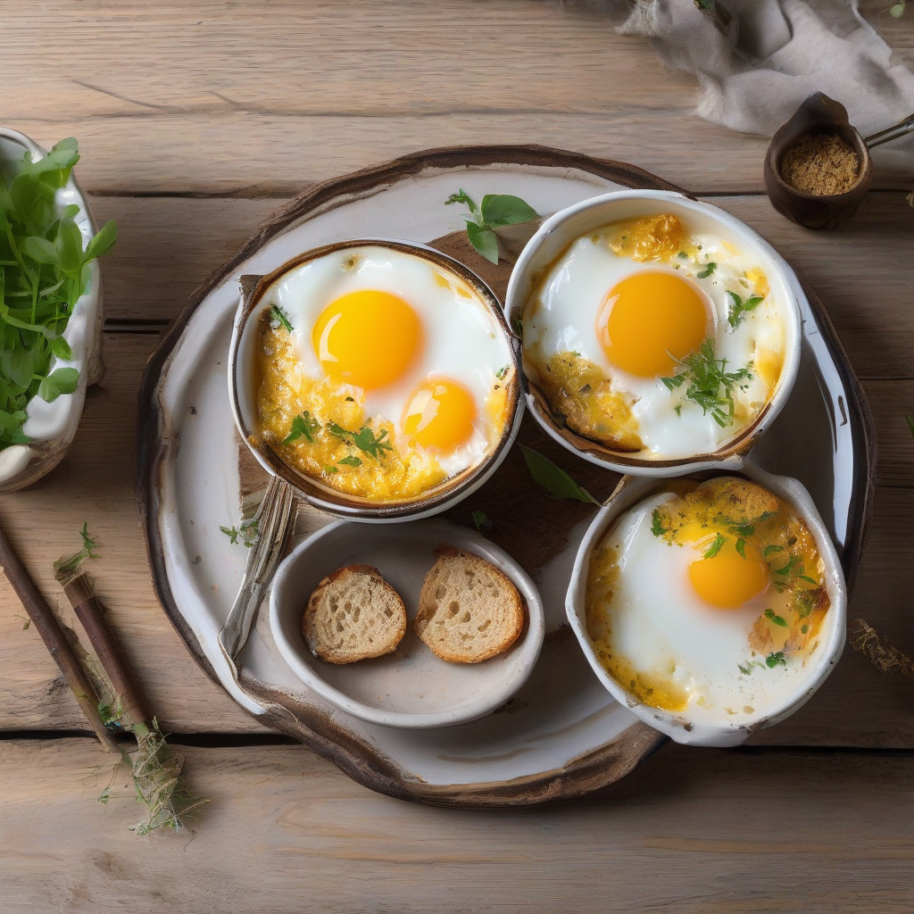 Baked Egg Recipe: Fluffy Center and Crispy Edges - Drool Recipes