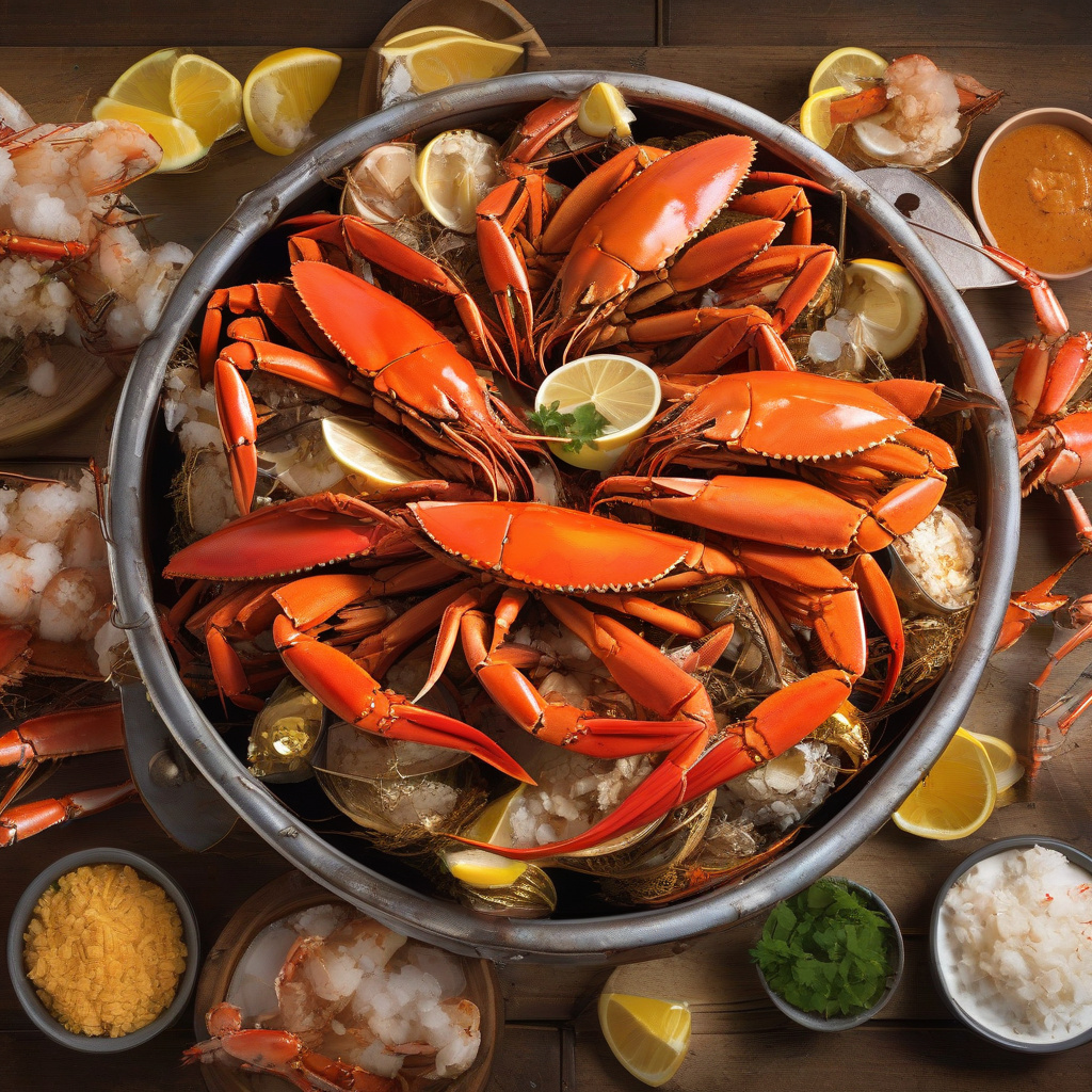 Boiling Crab's Whole Shabang Recipe: Spicy Seafood Extravaganza - Drool ...
