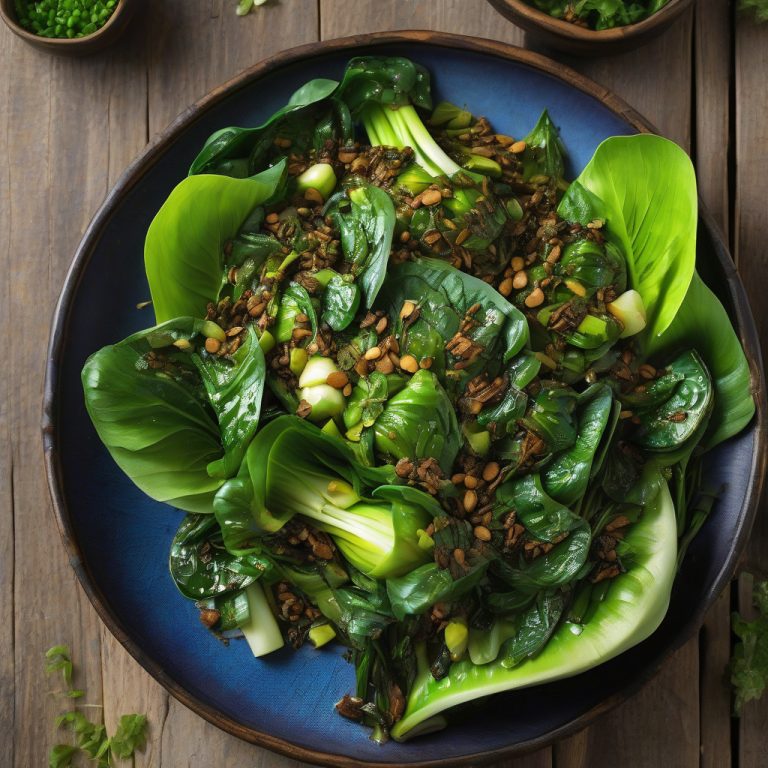 Bok Choy Indian Recipe: Spicy Fusion Comfort Food - Drool Recipes