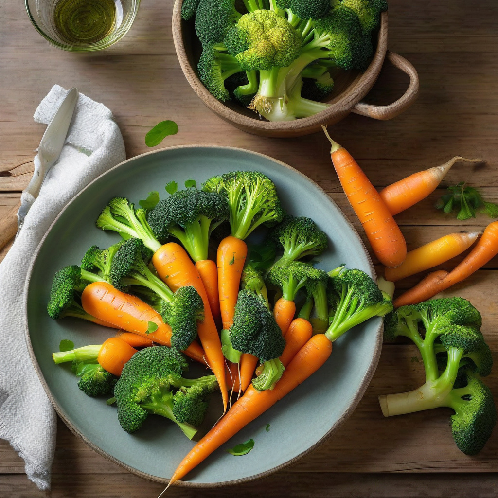 Carrots and Broccoli Recipe: Roasted to Perfection Every Time - Drool ...