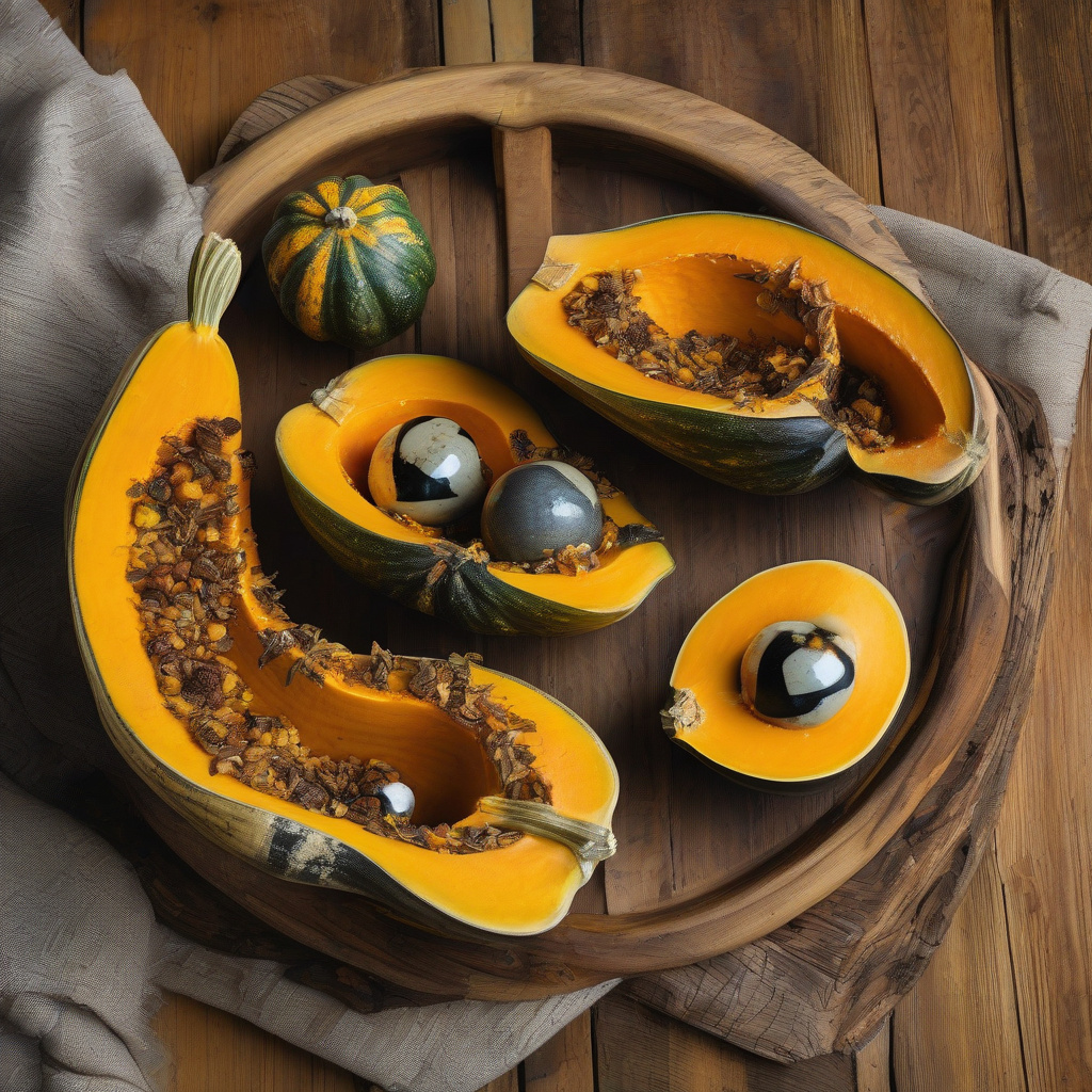 Eight Ball Squash Recipe: Roasted to Velvety Perfection - Drool Recipes