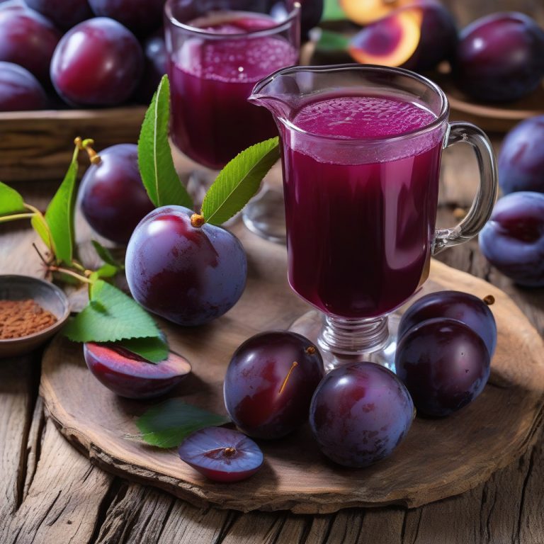 Plum Juice Recipe: Refreshing Homemade Drink - Drool Recipes