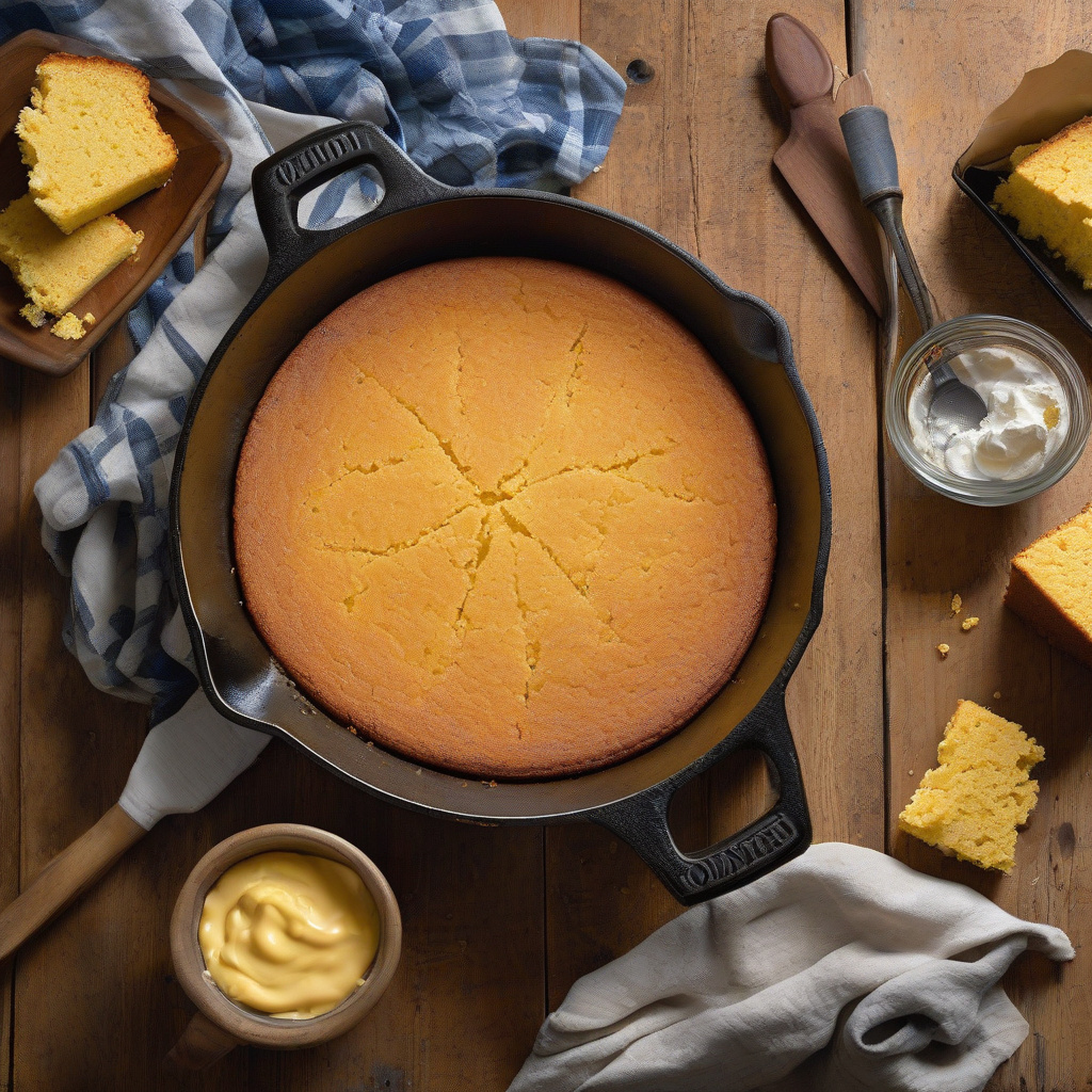 Quaker Cornmeal Cornbread Recipe: Moist and Crumbly Southern Classic ...