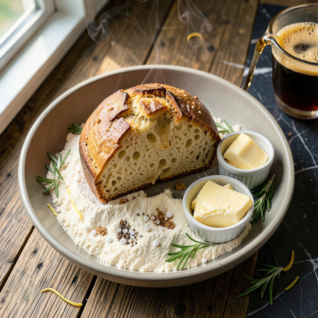 Beer Bread Recipe: Crusty Loaf Ready in Under an Hour - Drool Recipes