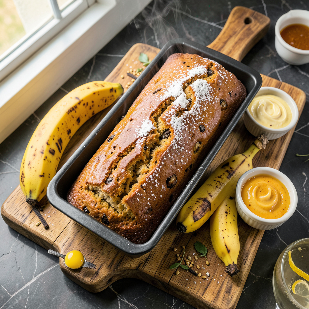 Best Banana Bread Recipe: Ultra-Moist Crumb With Brown Sugar Swirl ...