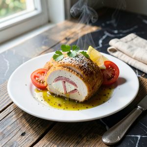Chicken Cordon Bleu Recipe: Stuffed With Ham & Cheese Perfection ...