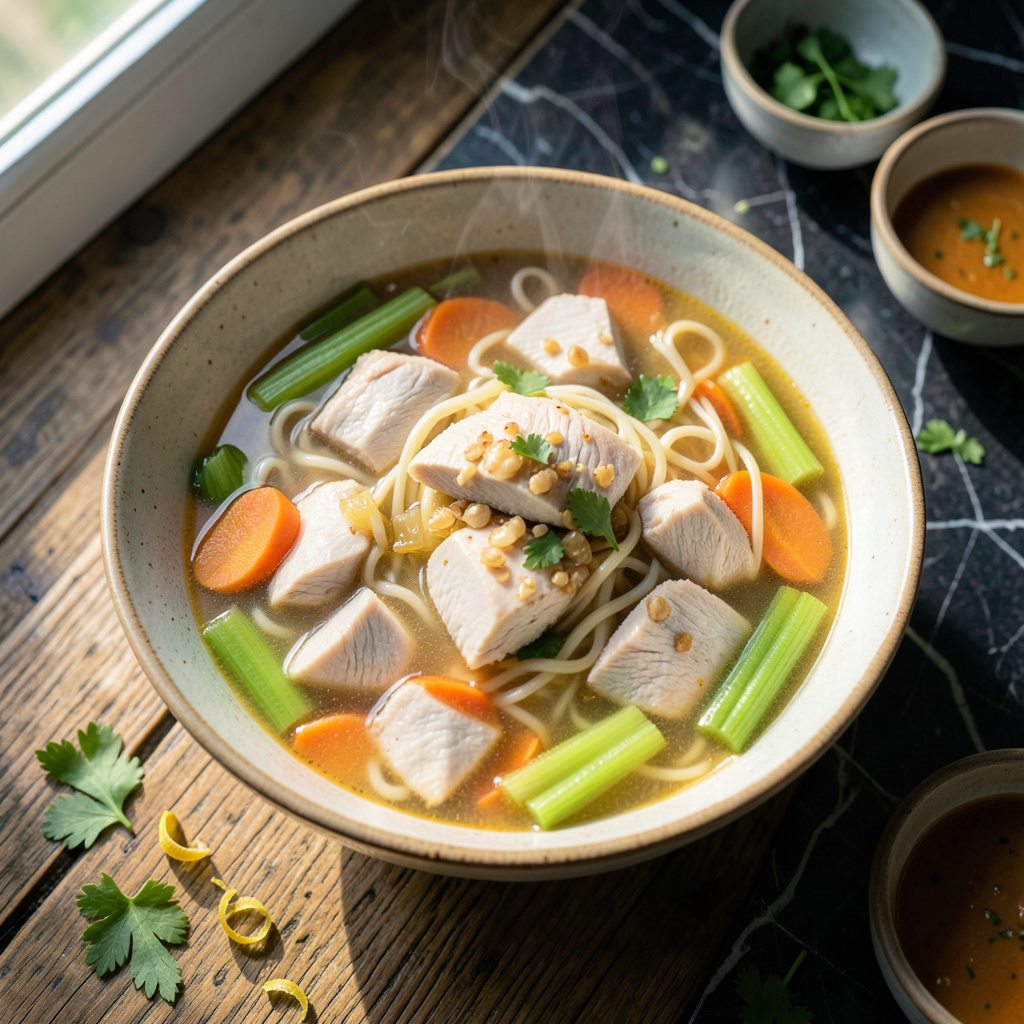 Chicken Noodle Soup Recipe: Grandma’s Healing Broth With Hand-Pulled ...