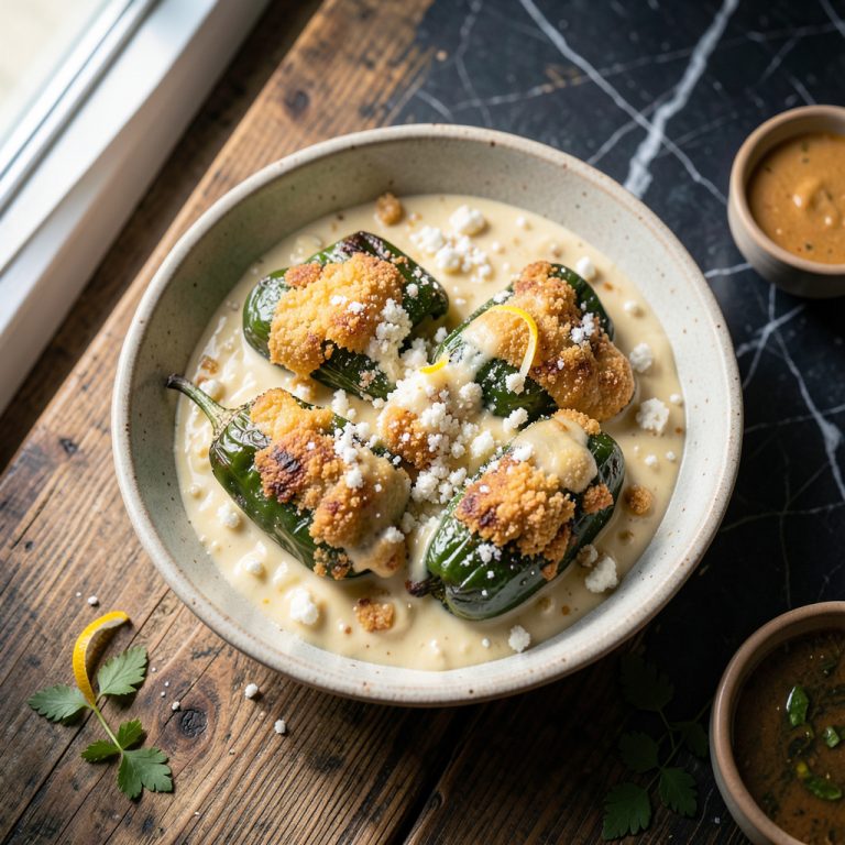 Chile Relleno Recipe: Stuffed Peppers with Rich Cheese Filling - Drool ...
