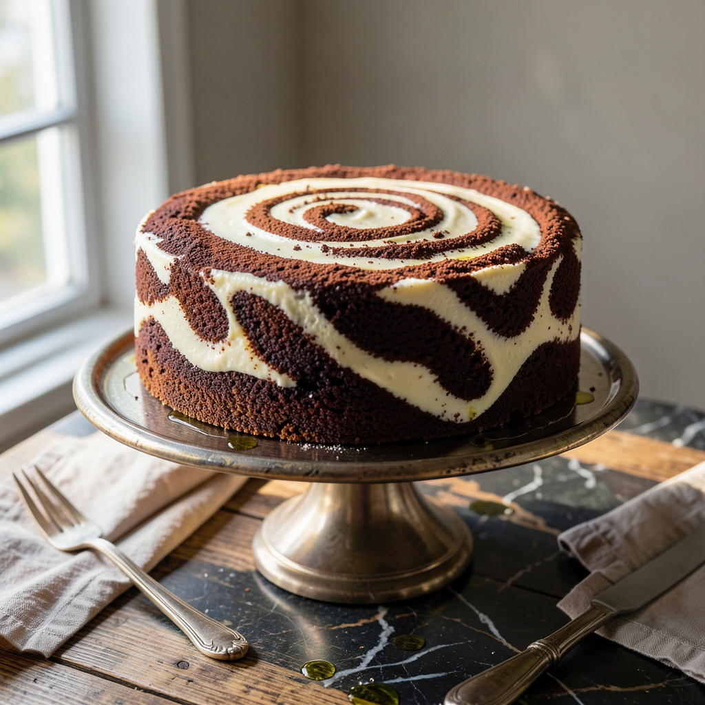 Marble Cake Recipe: Swirled Perfection with Chocolate and Vanilla ...