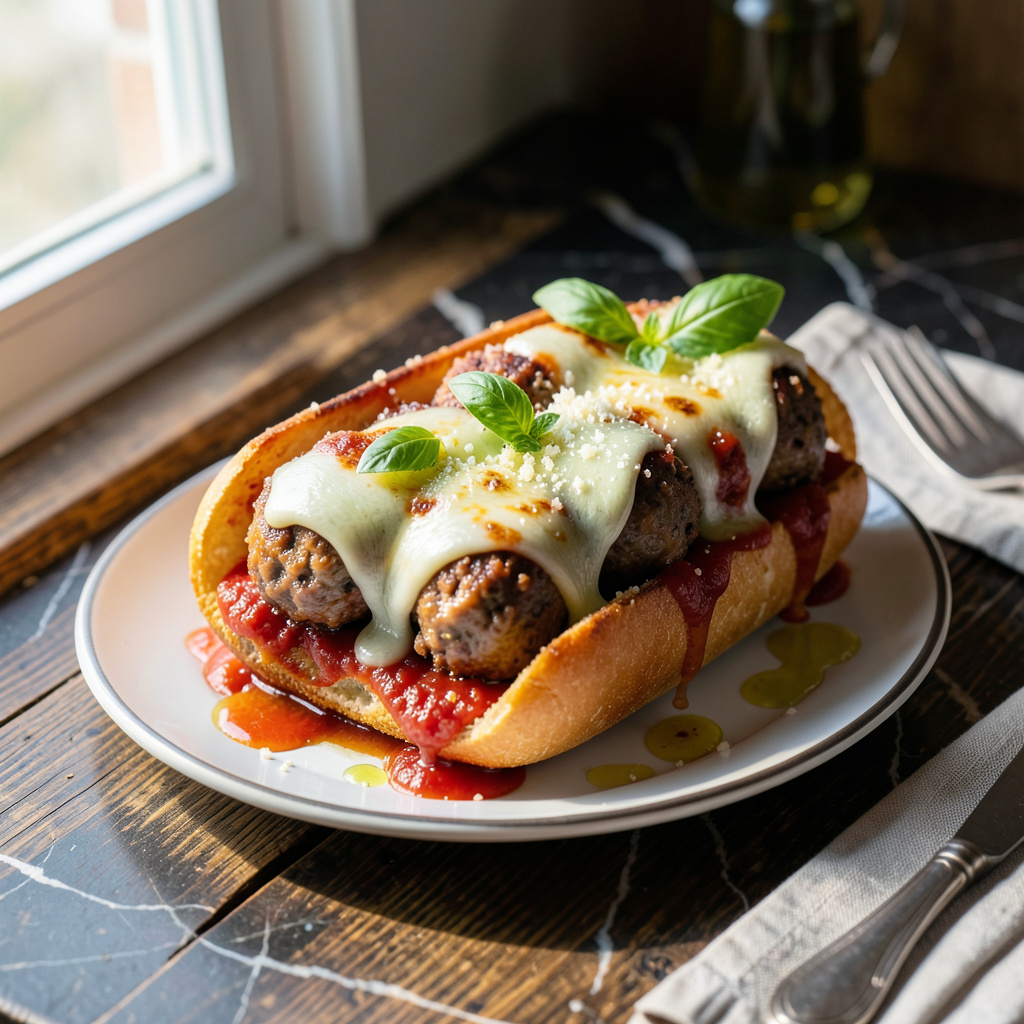 Meatball Sub Recipe: Toasted Buns and Melty Cheese in 25 Minutes ...