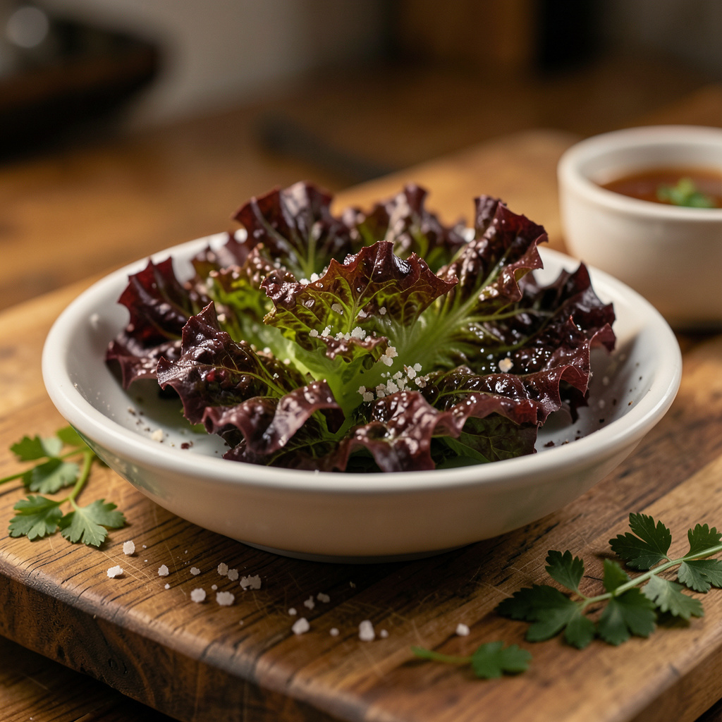 Red Leaf Lettuce Recipe: Crisp and Refreshing Salad Delight - Drool Recipes