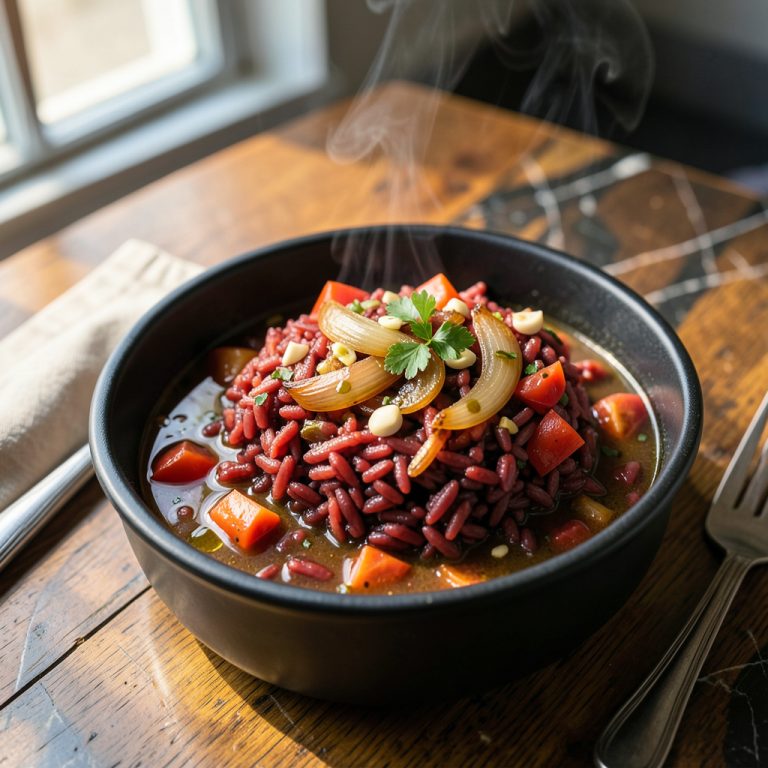 Red Rice Recipe: Vibrant Flavor and Texture in Minutes - Drool Recipes
