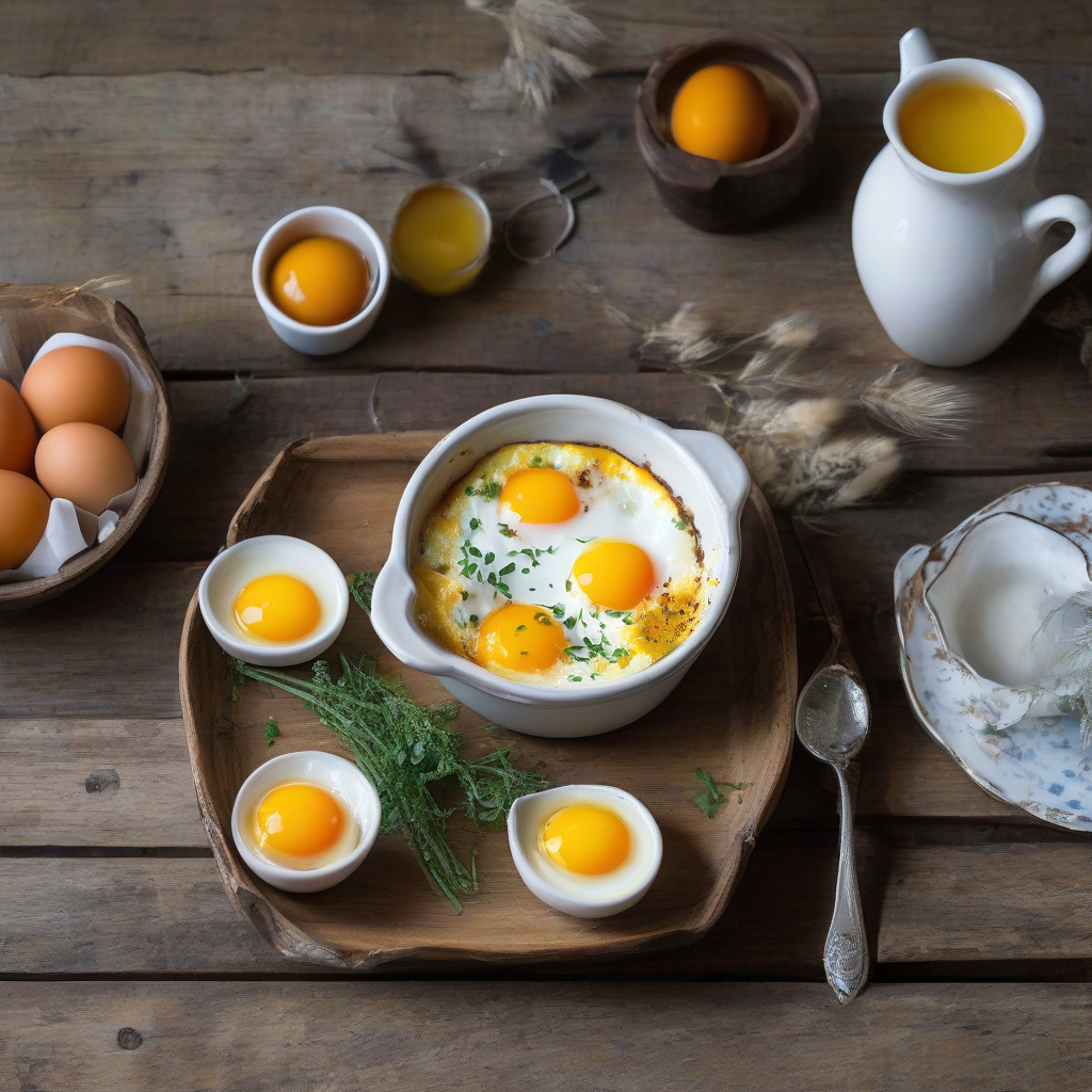 Simple Baked Eggs Recipe: Morning Made Easy - Drool Recipes