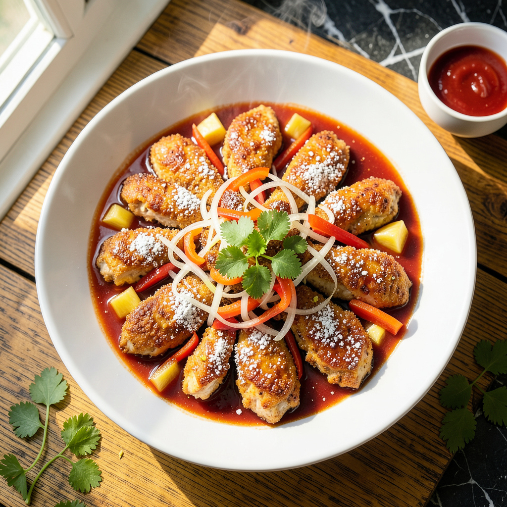 Sweet and Sour Chicken Recipe: Crispy Perfection in 30 Minutes - Drool ...