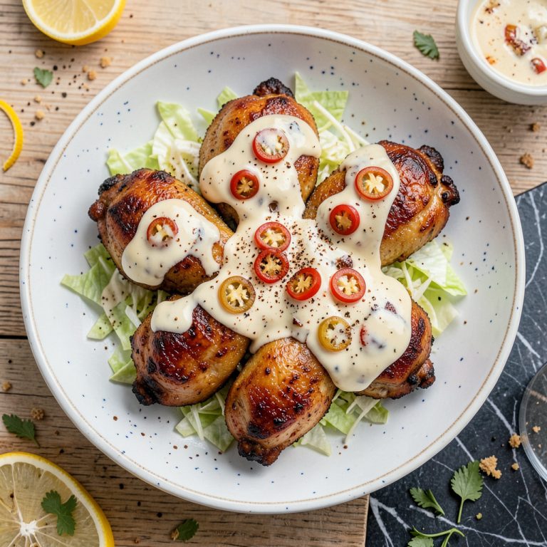 Alabama White Sauce Chicken Recipe: Tangy Grilled Perfection - Drool ...