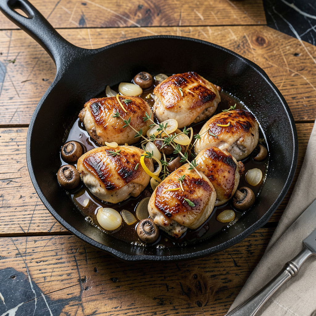 Belgian Chicken Recipe: Creamy Mushroom and Beer Braised Perfection ...