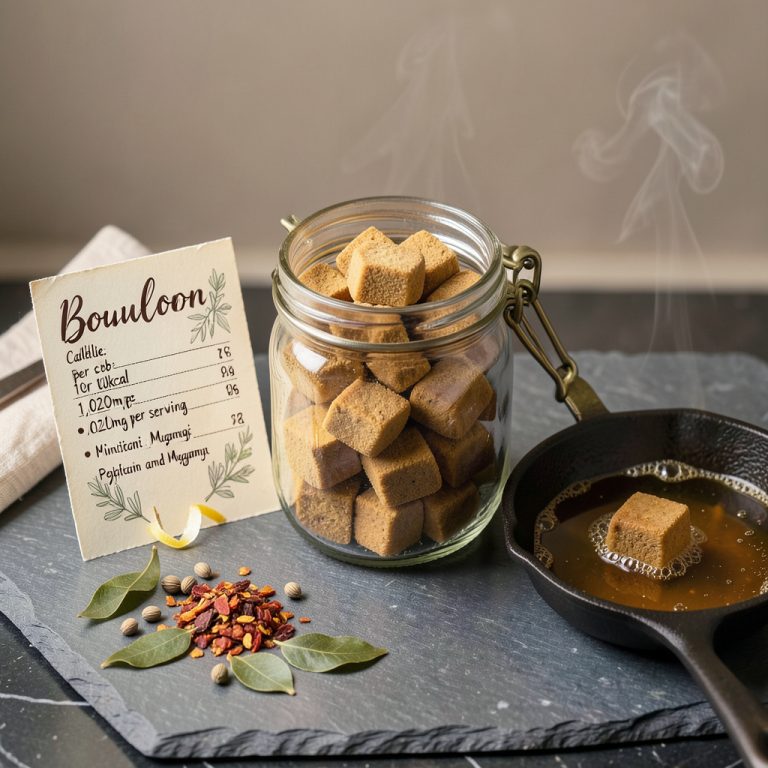 Bouillon Cube Nutrition Facts: Sodium Content and Key Nutrient ...