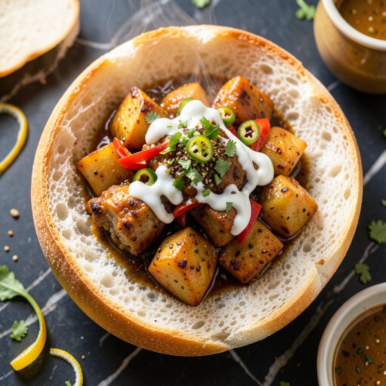 Bunny Chow Chicken Recipe: Durban’s Spicy Street Food at Home - Drool ...