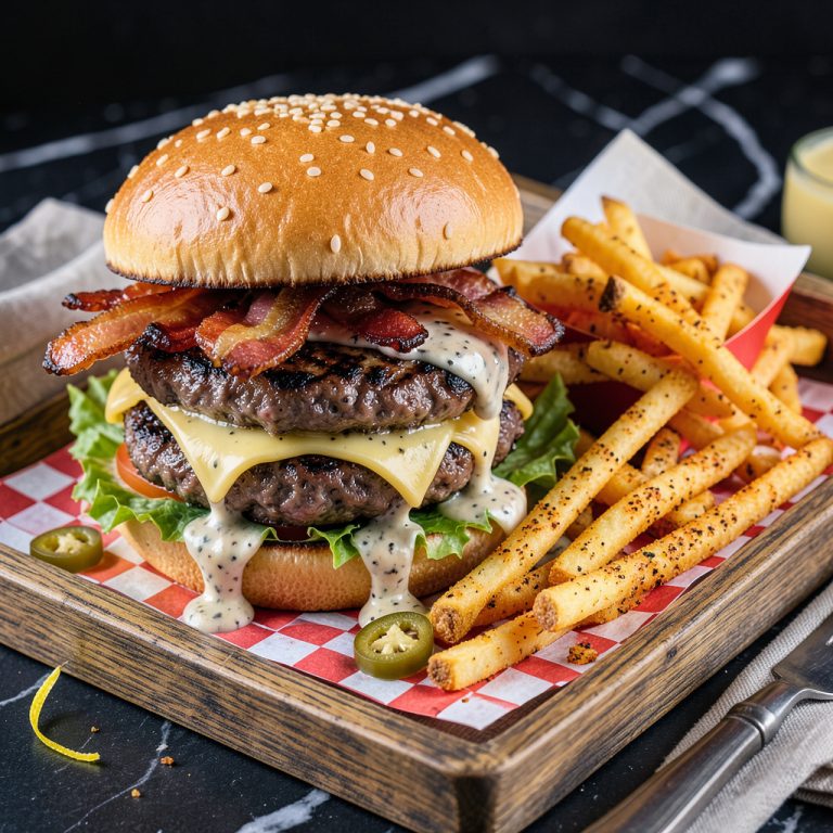 Cajun Five Guys Burger: Copycat Recipe With Authentic Spice Blend ...