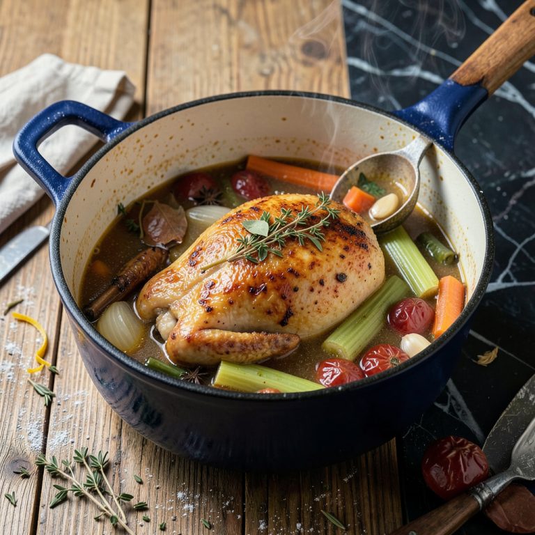 Chicken Stock Pot Recipe: Rich Homemade Broth in One Pot - Drool Recipes