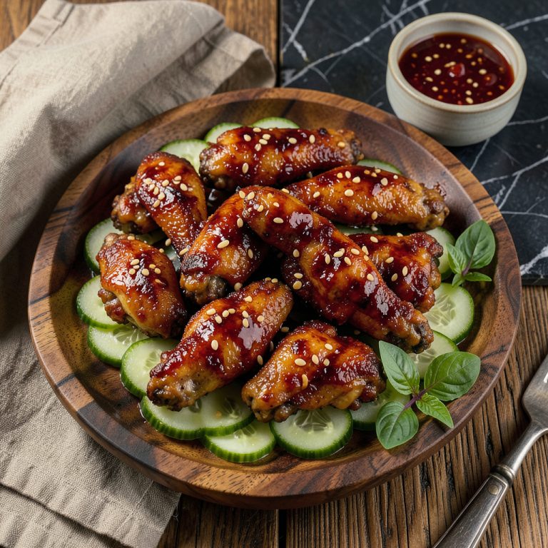 Korean Chicken Wing Recipe: Sticky-Sweet Gochujang Glaze - Drool Recipes