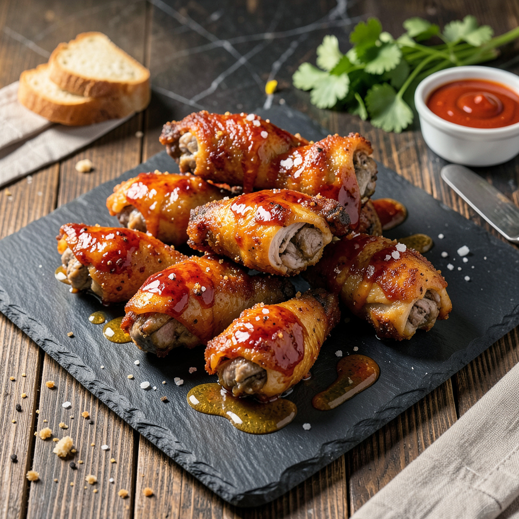 Chicken Wing Recipe Sweet and Spicy: Sticky Glaze That Disappears Fast ...