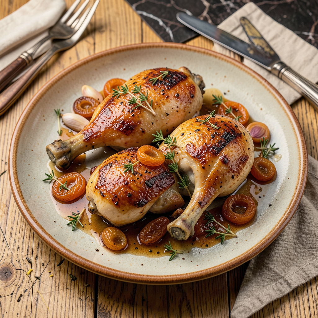 Chicken With Apricots Recipe: Sweet-Tangy Glaze in 30 Minutes - Drool ...