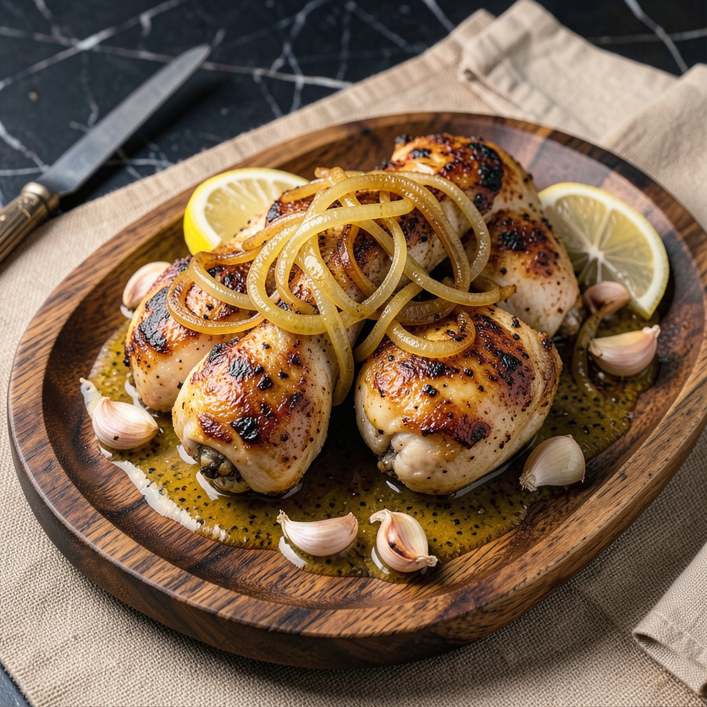 Chicken Yassa Recipe: Tangy Onion Sauce With Fall-Off-The-Bone ...