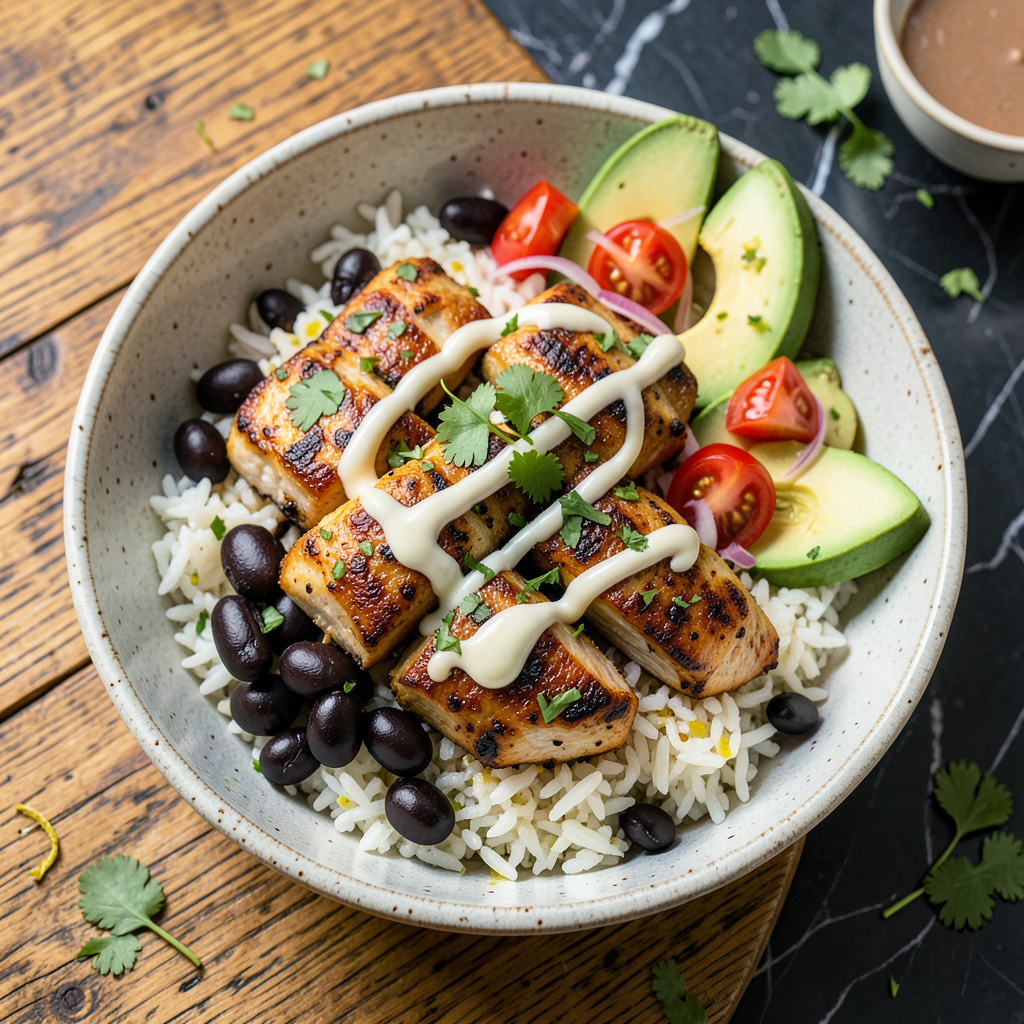 Chipotle Chicken Bowl Recipe: Restaurant-Style Flavor at Home - Drool ...