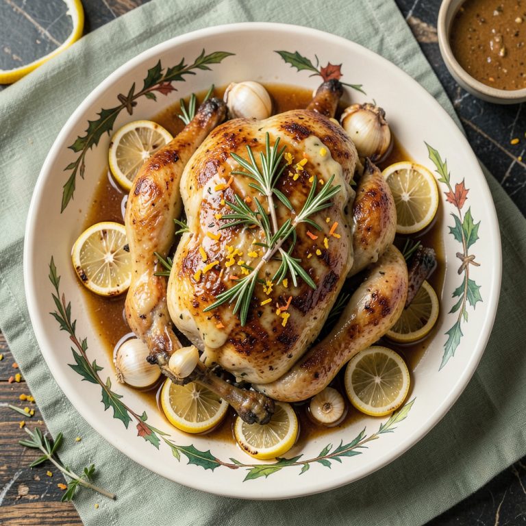 Christmas Chicken Recipe: Herb-Roasted Holiday Centerpiece - Drool Recipes
