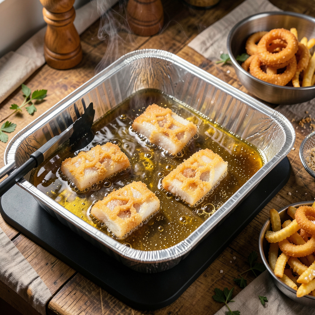 Deep Frying in Disposable Aluminum Pan: Safe, Crispy Results Without ...