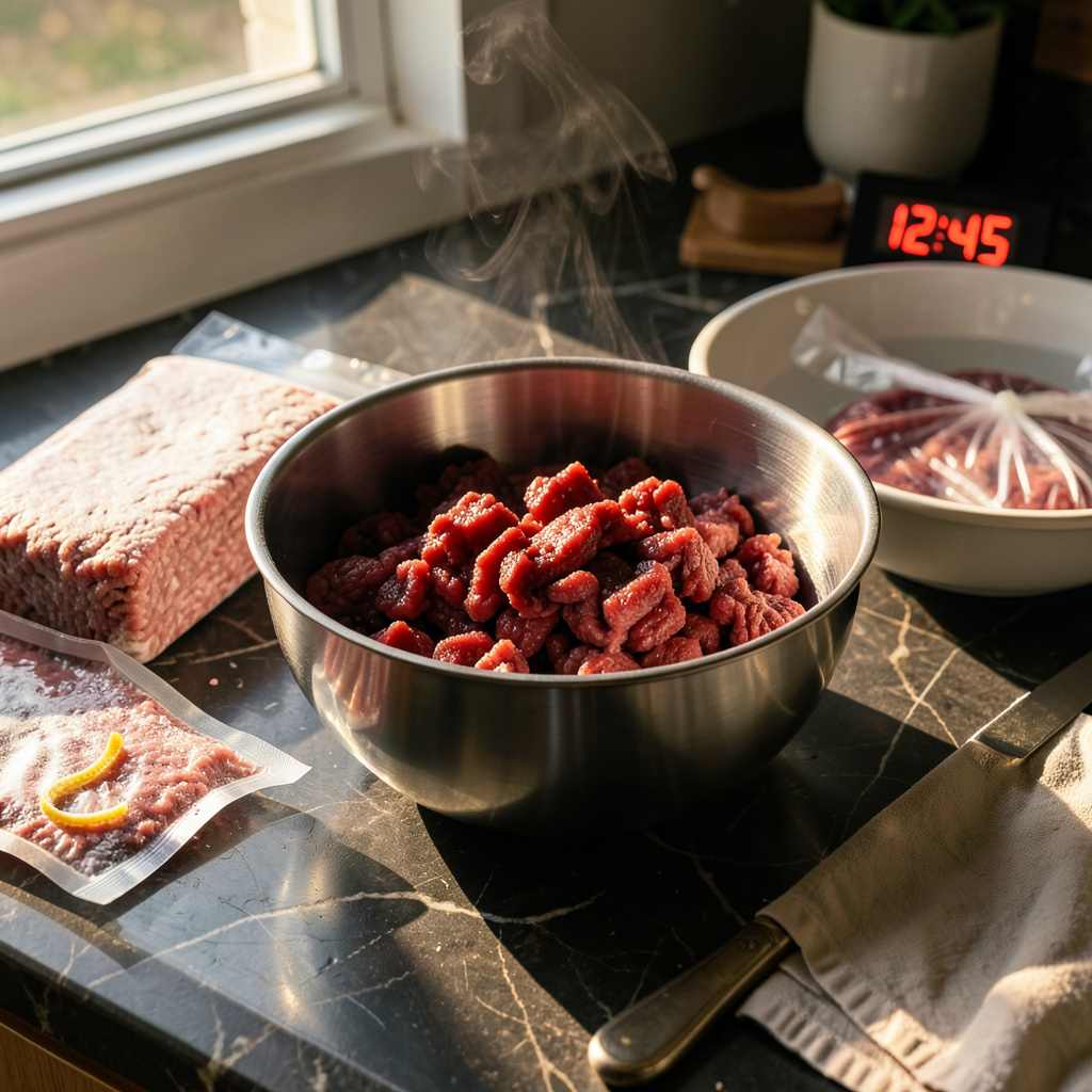 Fastest Way to Defrost Ground Beef: USDA-Approved Methods for Quick ...