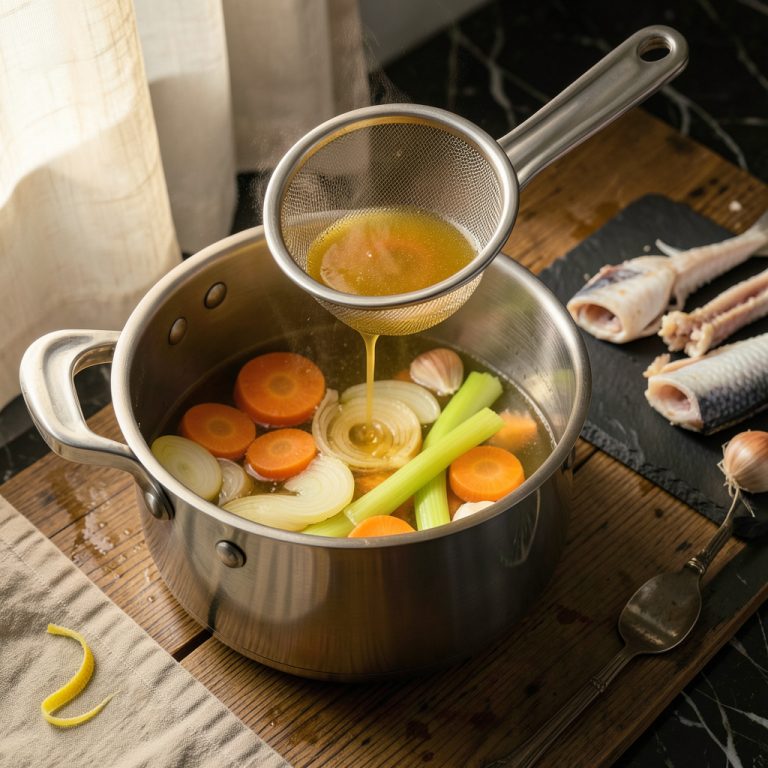 Fish Stock Recipe: Rich, Aromatic Base for Soups and Sauces - Drool Recipes