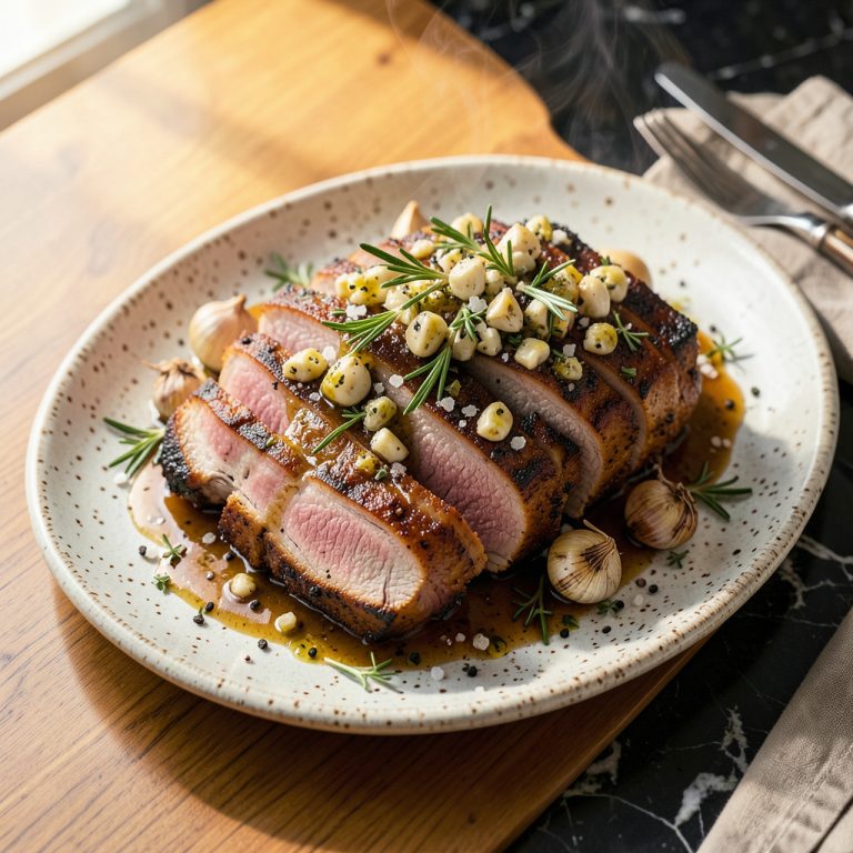 Garlic Herb Pork Loin Recipe: Juicy Centerpiece for Any Dinner Table ...