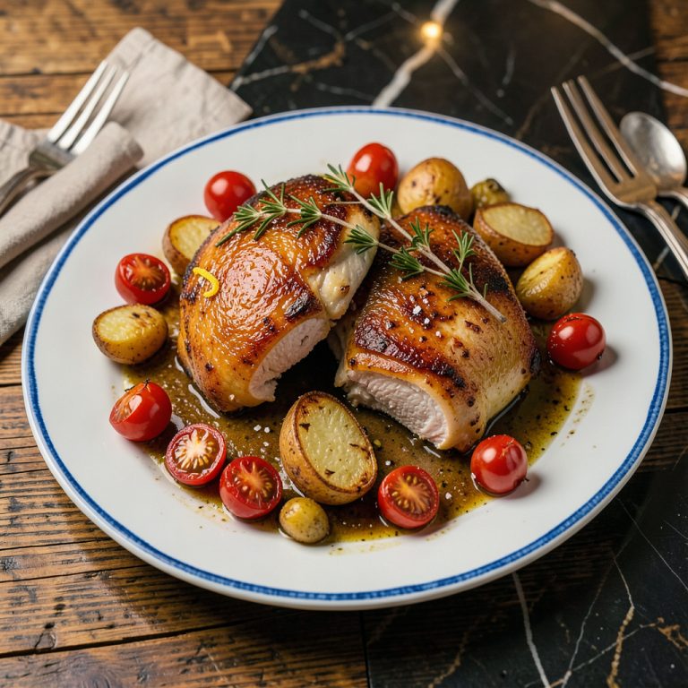 Gourmet Chicken Recipe: Pan-Seared With Herb Butter Sauce - Drool Recipes