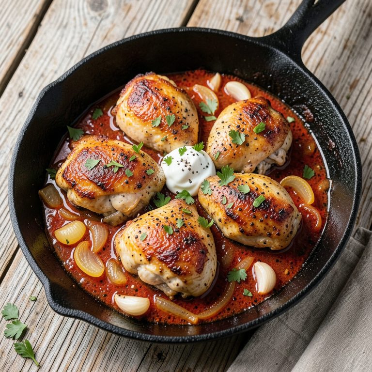 Hungarian Chicken Paprikash Recipe: Creamy, Spiced Comfort in One Pot ...