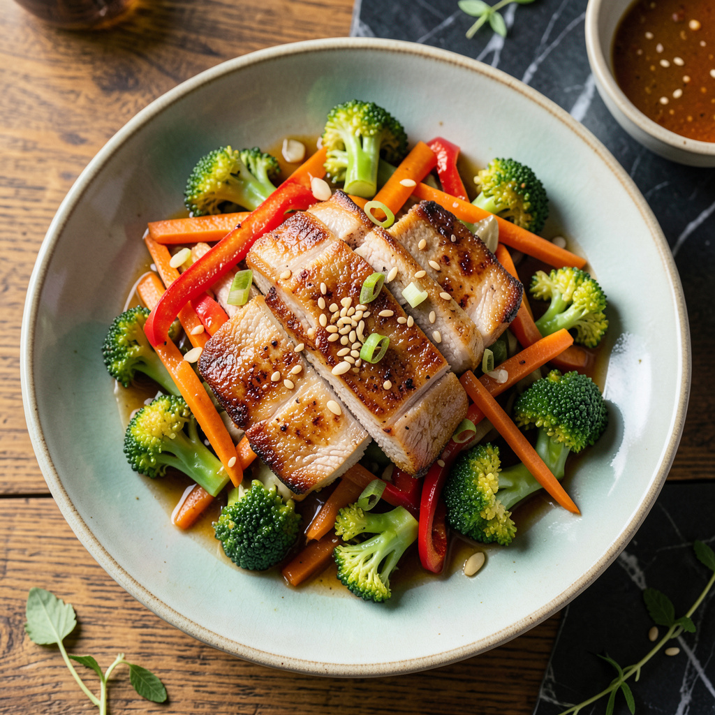 Pork and Vegetable Stir Fry Recipe: Weeknight-Friendly Crisp-Tender ...