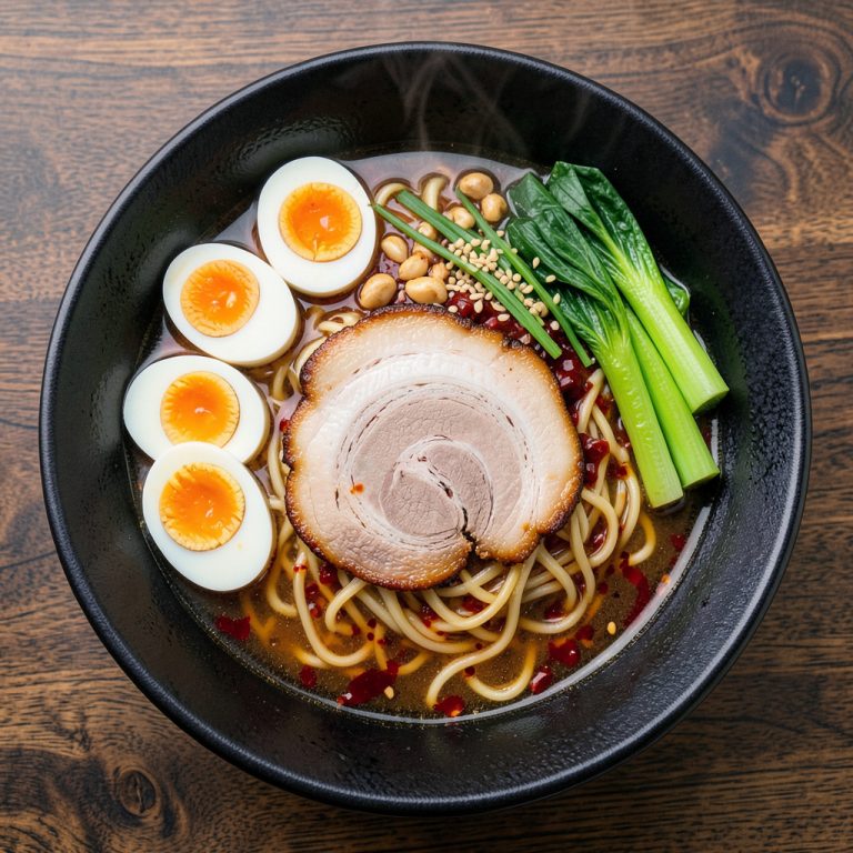 Spicy Pork Ramen Recipe: Rich Broth With Tender Chashu and Kick - Drool ...