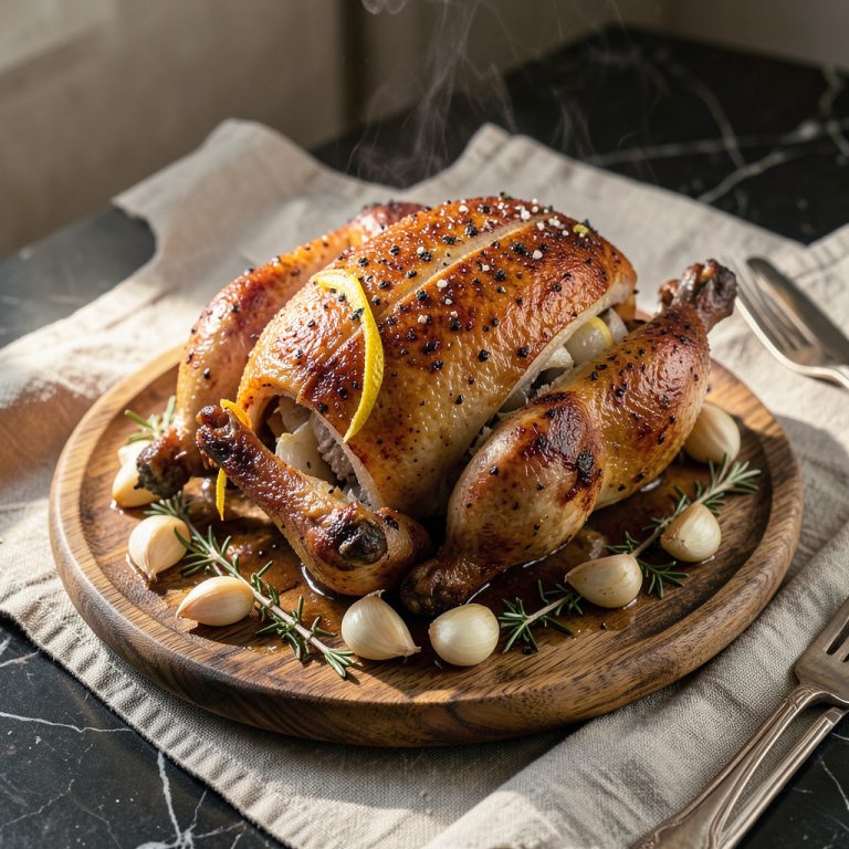 Sunday Chicken Recipe: Juicy Roast With Golden Crispy Skin - Drool Recipes