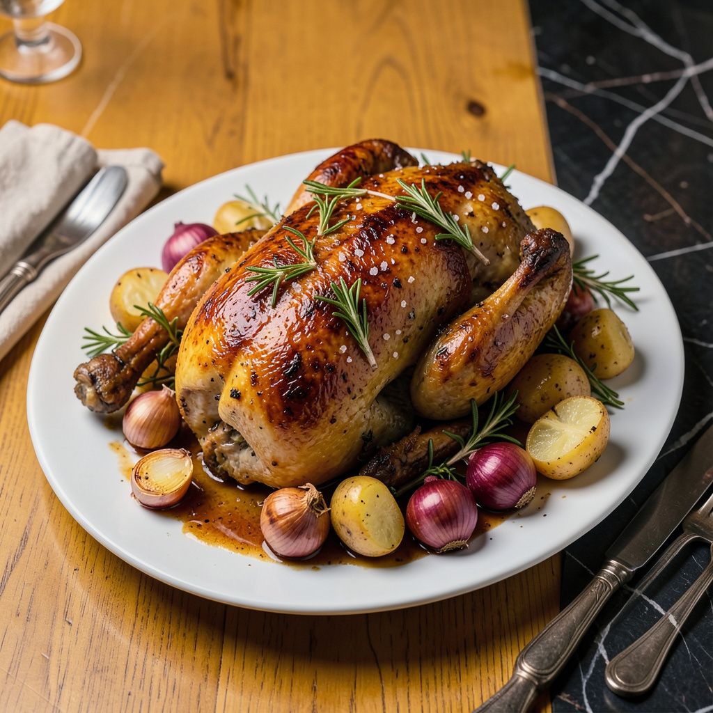 Sunday Roast Chicken Recipe: Crispy Skin and Juicy Meat Every Time ...