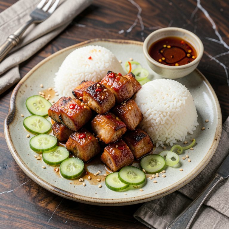 Sweet and Spicy Pork Recipe: Sticky Glaze With Perfect Heat Balance ...
