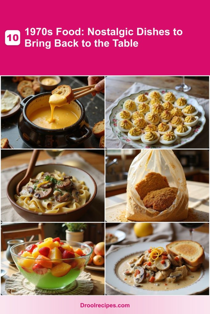 10 1970s Food: Nostalgic Dishes to Bring Back to the Table - Drool Recipes