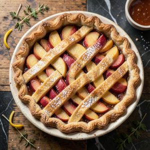 Apple Pie Recipe No Egg: Flaky Crust and Warm Spiced Filling - Drool ...