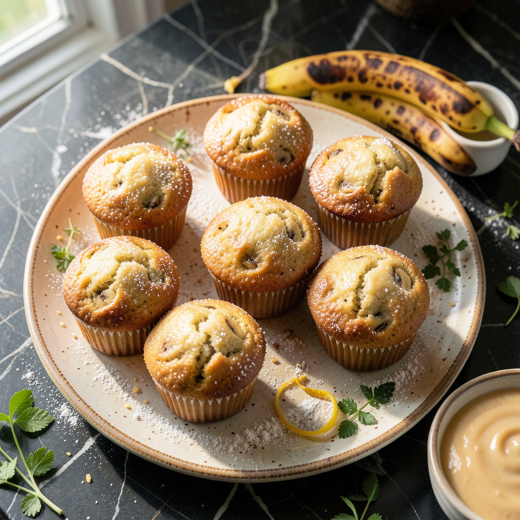 Banana Muffin Recipe With Applesauce: Moist Bites With Natural ...
