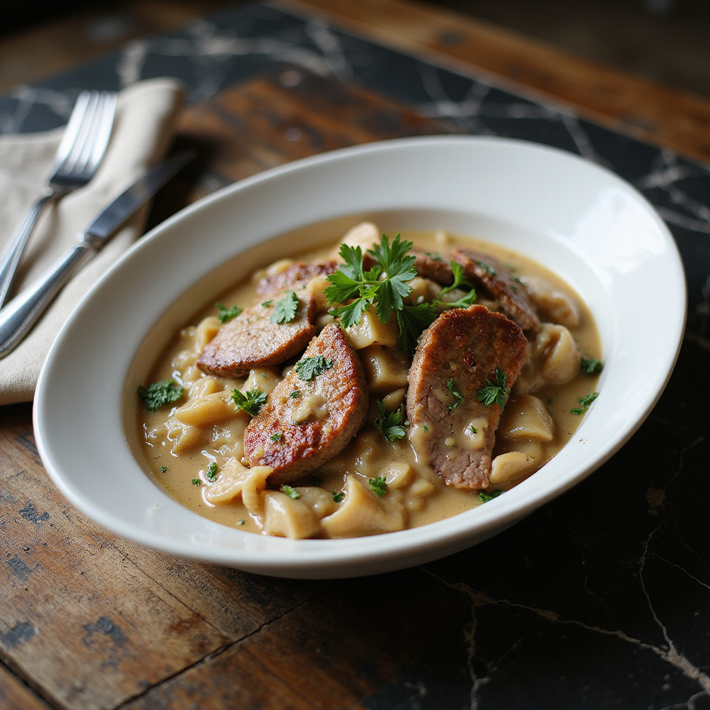 Beef Stroganoff Recipe Without Mushrooms: Velvety Sauce With Tender ...