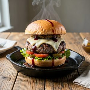Best Burger Recipe Cast Iron: Searing Juices Locked In - Drool Recipes