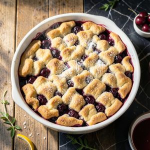Best Cherry Cobbler Recipe With Canned Cherries: Flaky Biscuit Topping ...